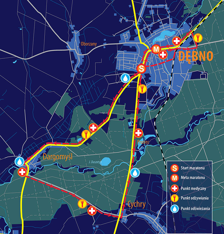 44. Maraton Dębno - Dębno - 02.04.2017, 11:00 - kingrunner.com